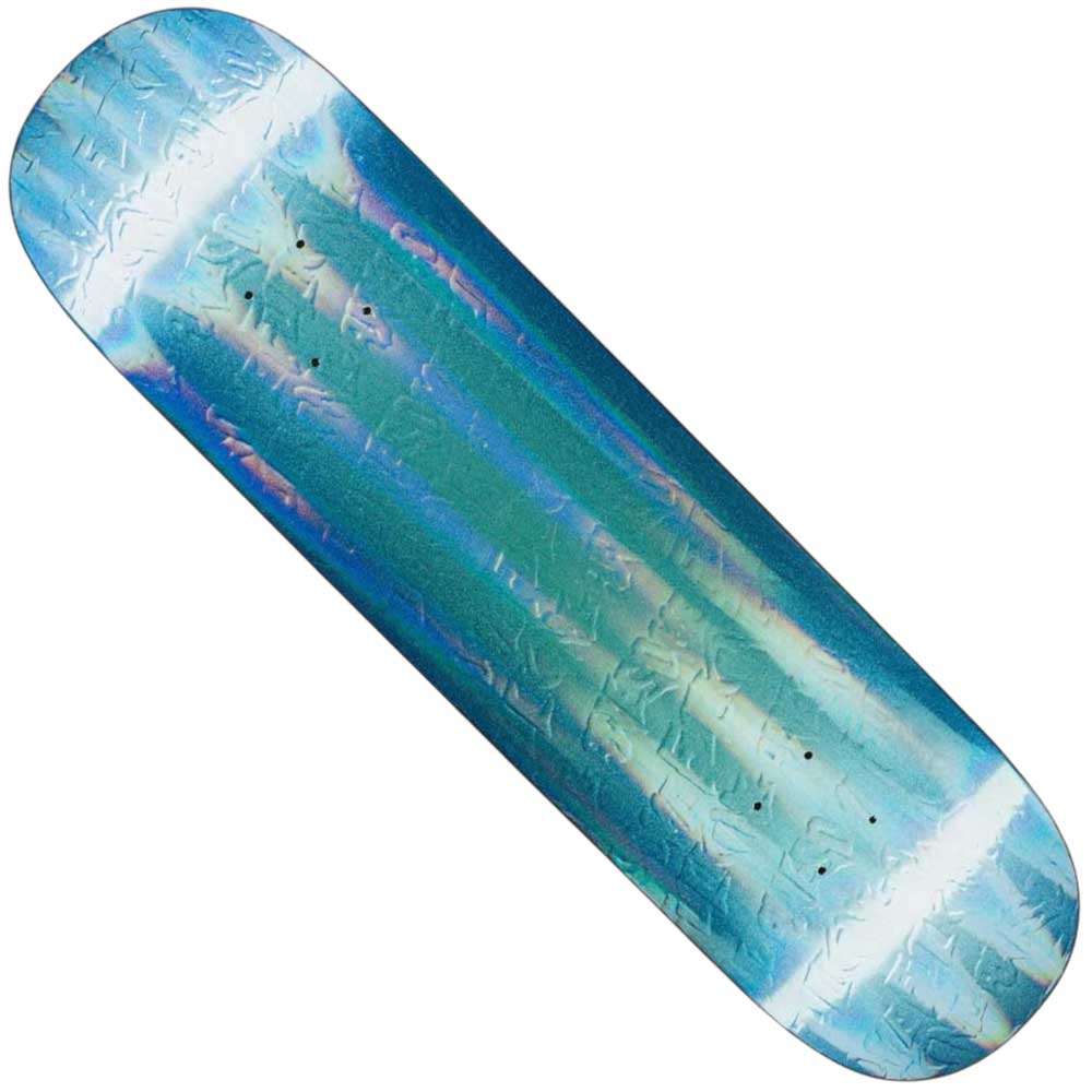 Gamma Ray Blue Embossed 8.25x31.79 FA Skateboard Deck – Southside ...