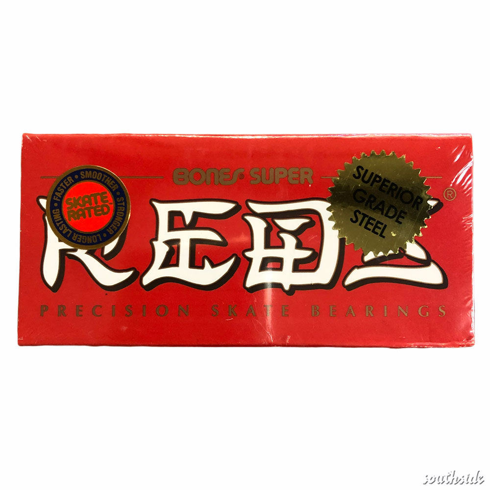 Bones Super Reds Bearings – Southside Skatepark Skateshop